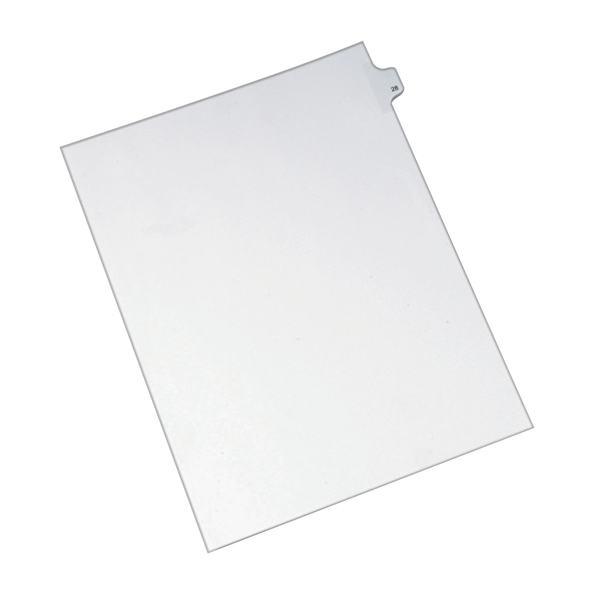 Avery Legal Paper Divider, Allstate Style, White, Side Tab 28 (82226 ...