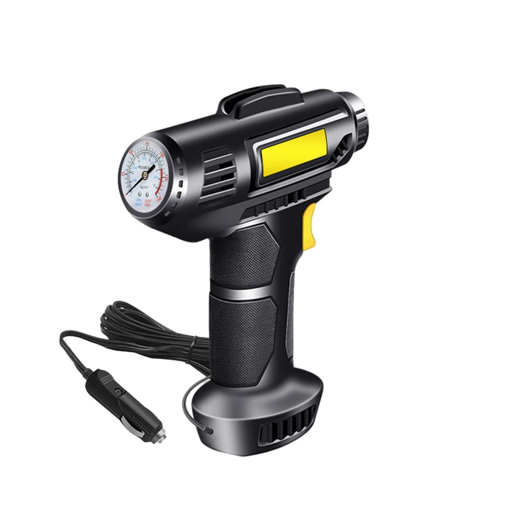 DYNWAVECA Electric Air Compressor Inflation Accuracy Portable Digital ...