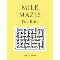 Hamburger Mazes For Kids Age 4-6: Maze Activity Book for Kids Age 4-6 ...