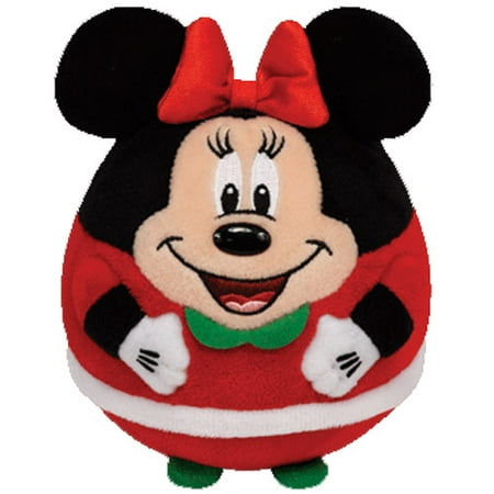 TY Beanie Ballz - MINNIE MOUSE (Christmas Holiday)(Regular Size - 5 ...