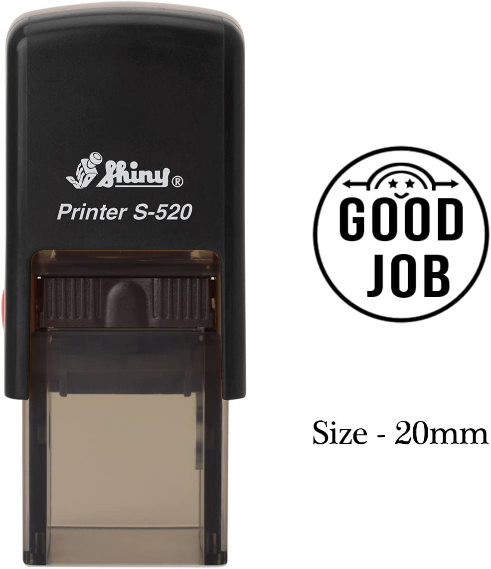 Good Job Print Plastic Stamp Clear Print Paper Commercial Use Shiny ...