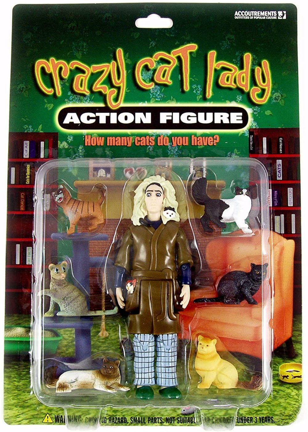 Crazy Cat Lady Action Figure Walmart