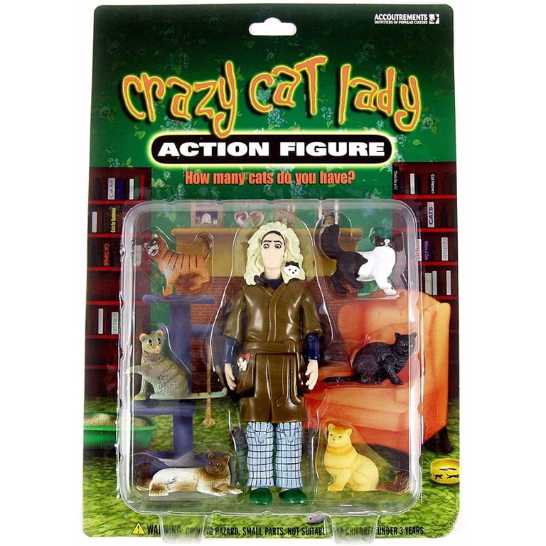 Crazy Cat Lady Action Figure Walmart