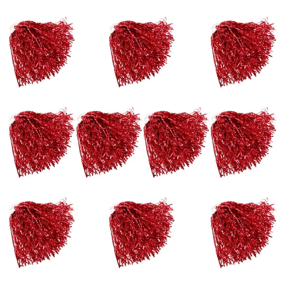 15Pcs Cheerleader Pom Poms Sports Dance Cheer Pompoms with Handles for ...