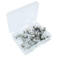 20 Pcs 5x20mm 15A 250V F15AL250V Fast-Blow Glass Fuses, 0.2 x 0.78 Inch ...