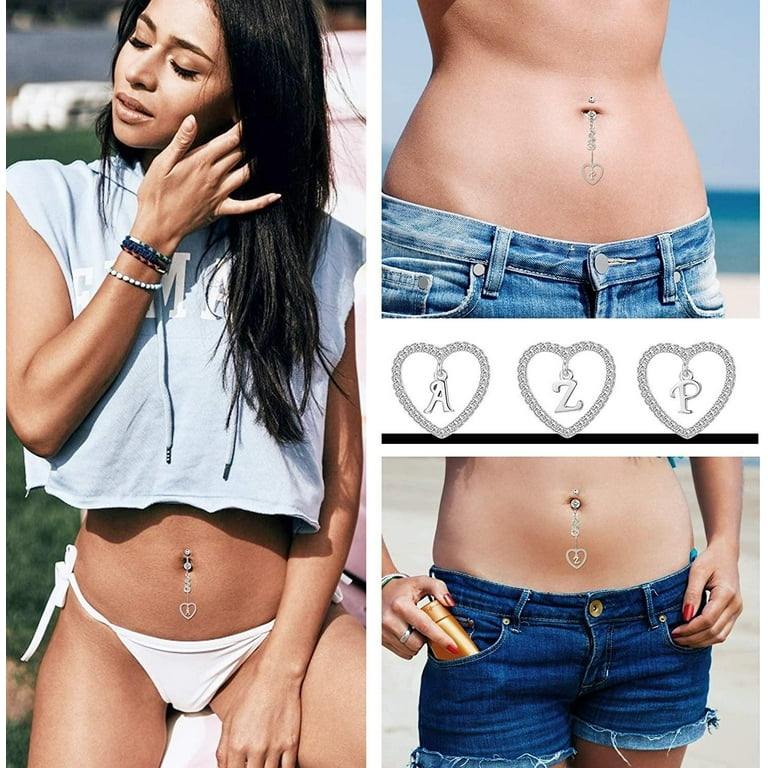 Top Belly Button Piercing Dangle