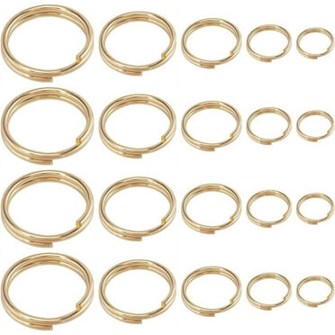 10pc 10x2mm 304 Stainless Steel Split Rings Double Loops Jump Rings ...