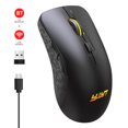 Yyuenw Dual Mode Wireless Gaming Mouse, 2.4G + Bluetooth 5.1, 2400DPI ...