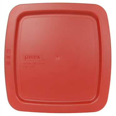 Pyrex Replacement Lid 7201-PC Poppy Red Plastic Cover (4-Pack ...