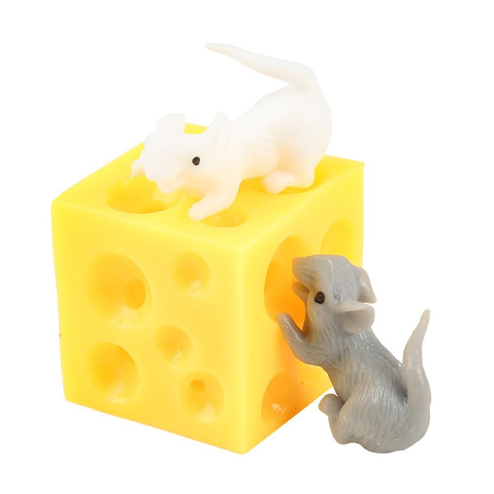 Click here for Crazyview Fidget Cheese Mouse Squeeze Toys Prank T... prices