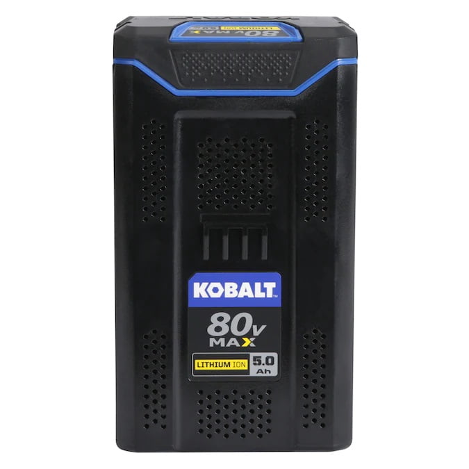 Buy Kobalt 80-Volt Max 5 Ah Rechargeable Lithium Ion (Li-Ion) Cordless ...
