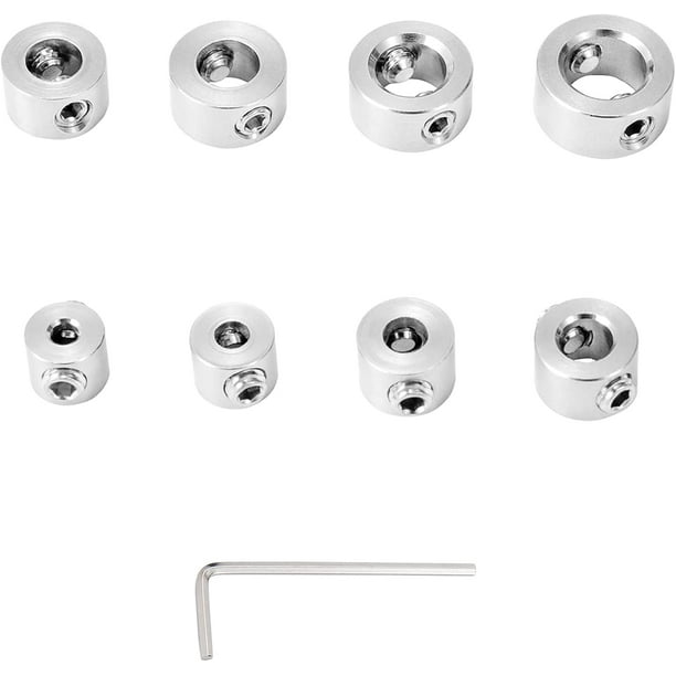 Drill Bit Depth Stop 3-10mm Stainless Steel Positioner Ring with Hex ...