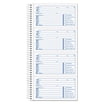 Adams 6-Ring Ledger Binder Refill Sheets, 5x8.5, Green/White, 100 ...