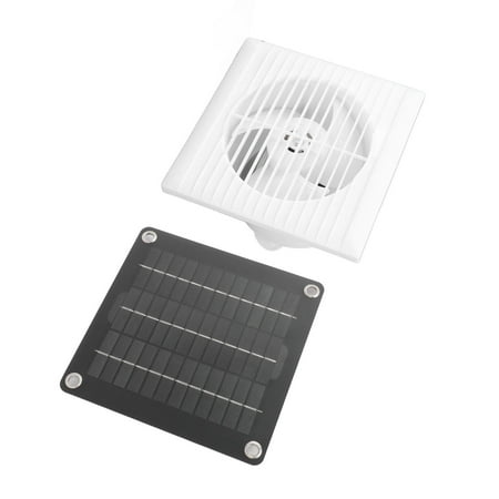 Solar Powered Exhaust Fan, Weather IP67 Waterproof Prevent Corrosion 6 ...