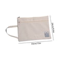 A4 Document File Bag with Zipper Handle Oxford Fabric Water Resistant ...