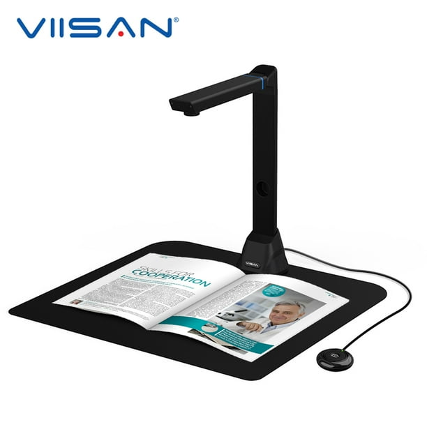 VIISAN VK16 Book Document Camera Scanner 16MP A3 Size Multi-Language ...