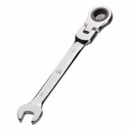 Zero Degree 1/4" inch Drive Gearless Ratchet Nickel Plated 1" Turning ...