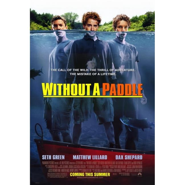 Without A Paddle Poster