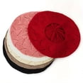 Aellinatey French Styles Hollowout Painter Hat For Women Teens Spring ...