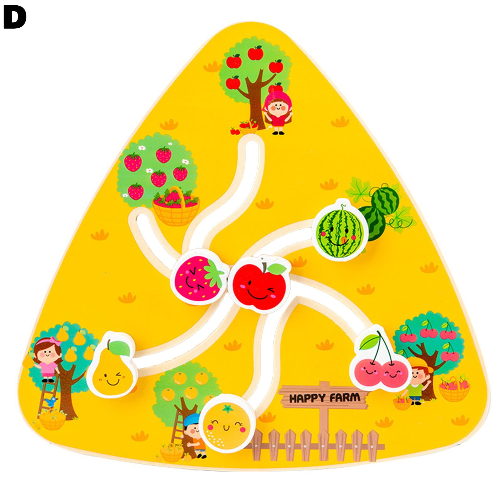 Fusipu Shape Recognition Toy for Toddlers Safe Smooth Maze Toy for ...