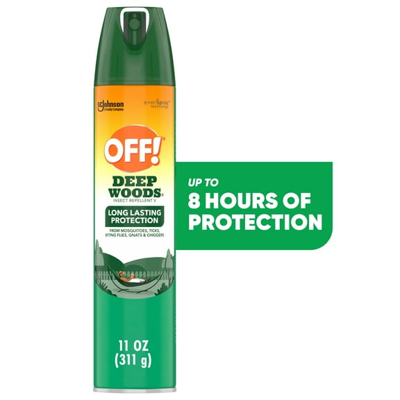 OFF! Insect Repellent Aerosol, Dry, Non-Greasy Bug Spray with Long ...