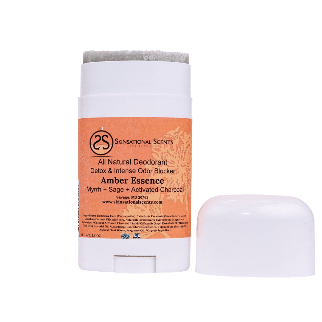 Skinsational Scent All-Natural Deodorant : Amber Essence - Walmart.com