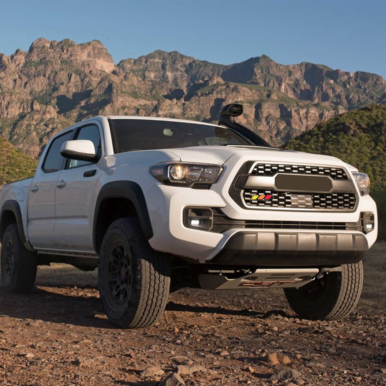 Buy Grille Badge Emblem, iMounTEK Tri-color Grille Badge Emblem for ...