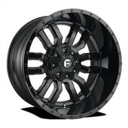 Fuel 1PC Aluminum Rim D686 VENGEANCE 20X10in Matte Black Double Dark ...