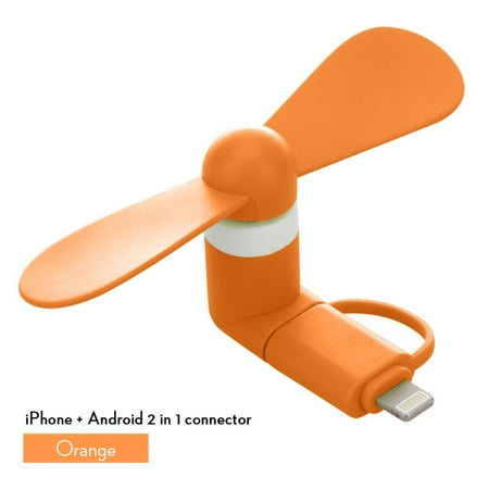 ViiTech Powerful 2-in-1 Fans Mini Mobile phone fan android USB Powered ...