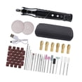 Handheld Small Cordless Rotary Tool 5 Speed Electric Grinder ...