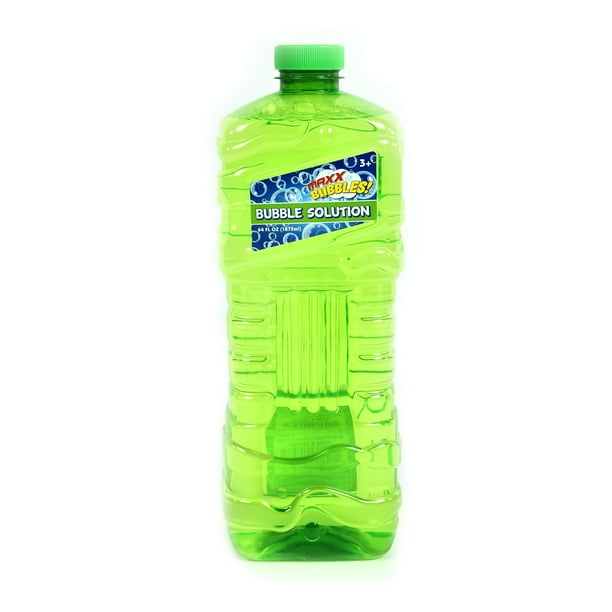 Maxx Bubbles Bubble Blowing Solution Refill, 64 oz Jumbo Bottle - Walmart.com