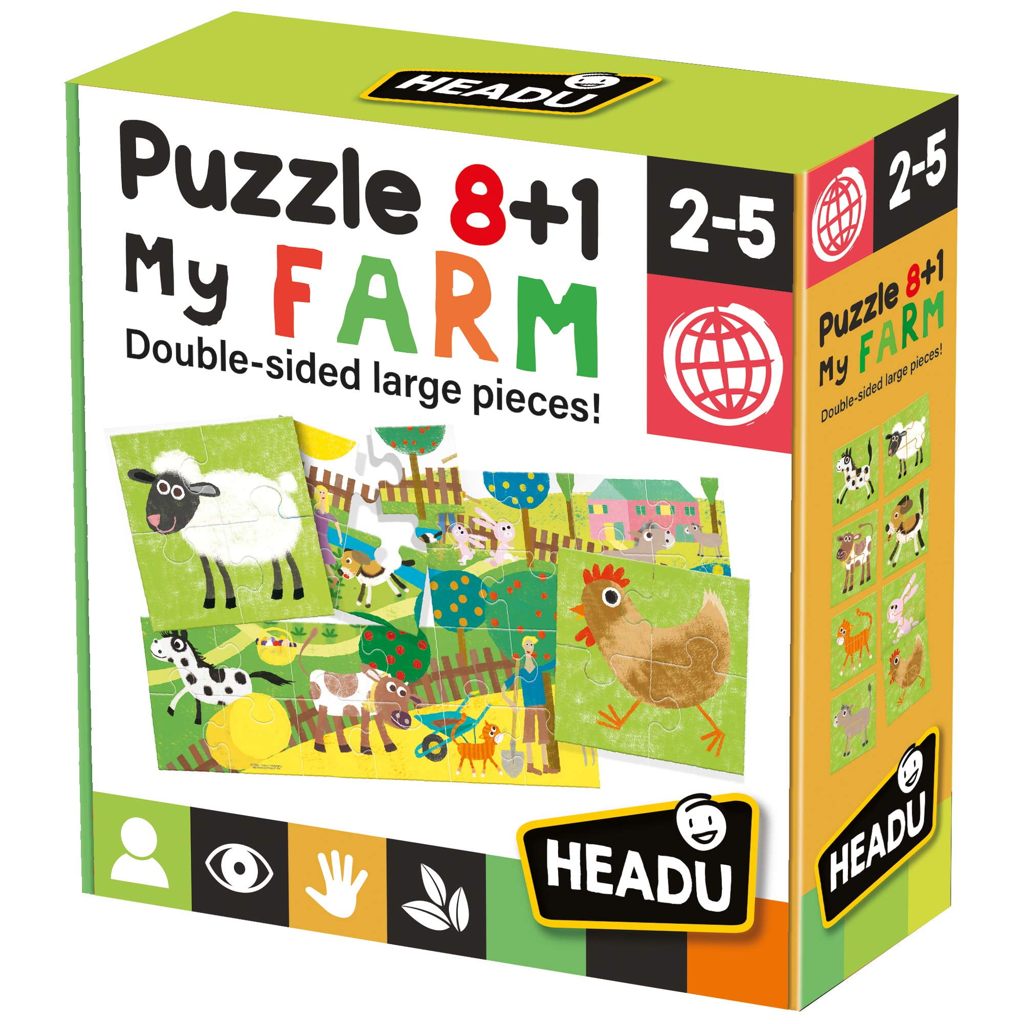 Click here for My Farm And Farm Animals Double-Sided Large Piece... prices