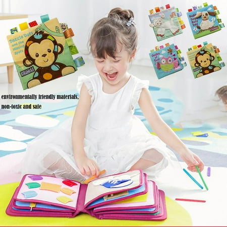 Intellectual Baby Books Toy Girl Boys Gifts Parent-child Interaction ...