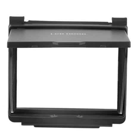 Camera Sun Shade Cover, Foldable Plastic Camera Screen Hood Lightweight ...