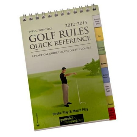 ProActive Sports Golf Rules Quick Reference | Walmart Canada