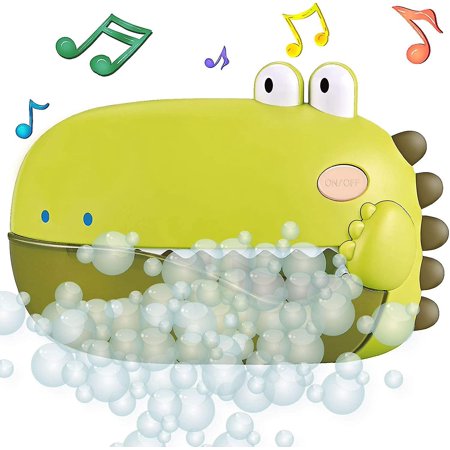 NETSENG Dinosaur Bath Toy Bubble Bath Maker For The Bathtub Blows ...