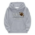 AWZXDE Unisex Kids Cute Letter Print Solid Color Pullover Hoodie for ...