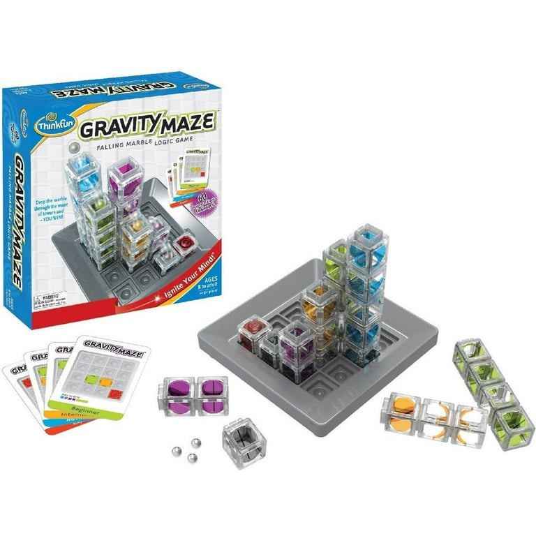 Beam Bending ThinkFun Gravity Maze - Falling Marble Logic Game & STEM ...