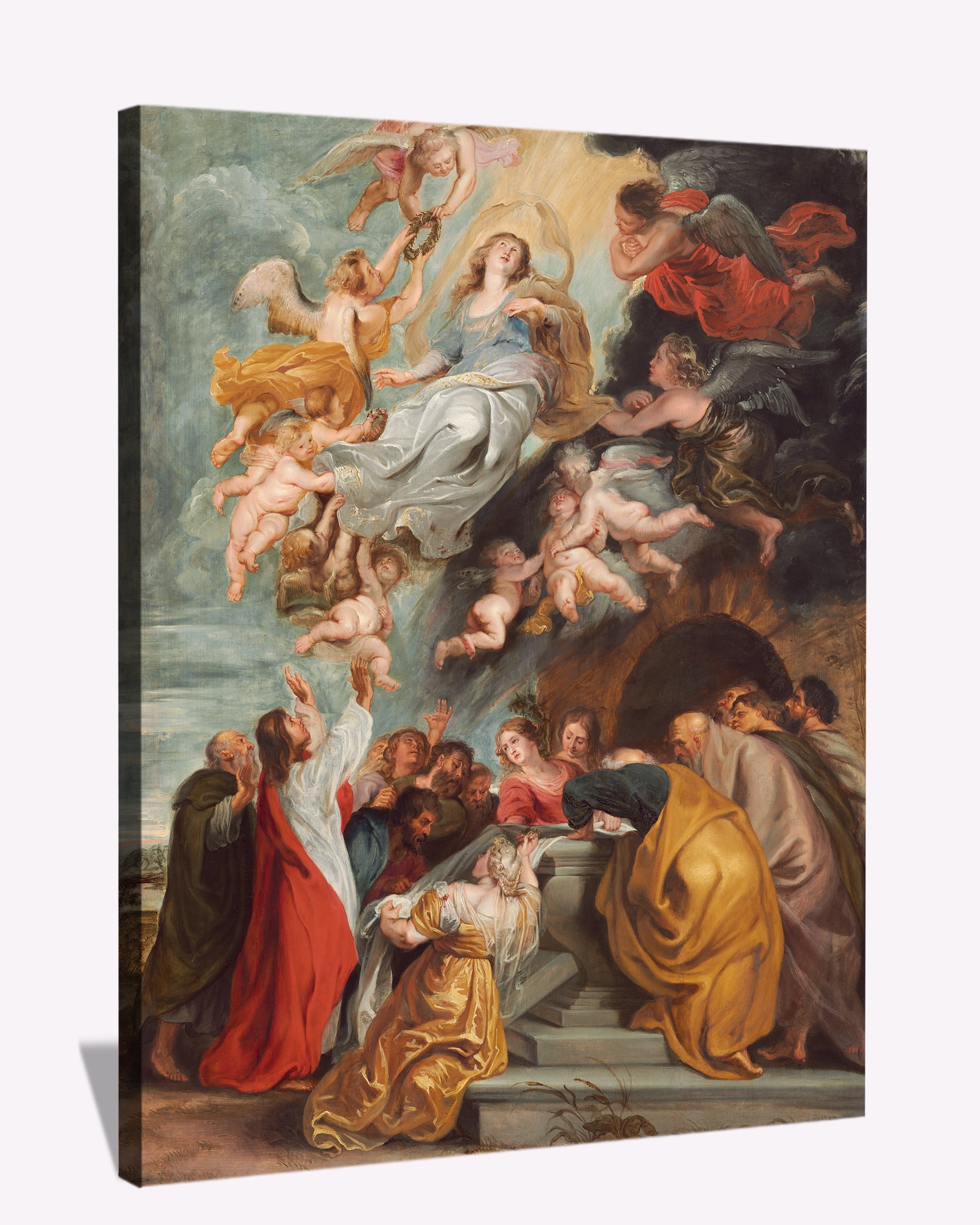 Peter Paul Rubens Paintings Rubens The Assumption Of The Virgin Framed ...