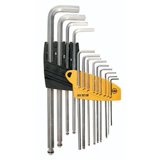 Wiha Tools MagicRing L-Key Sets, 13 per holder, Hex Ball Tip, Inch ...