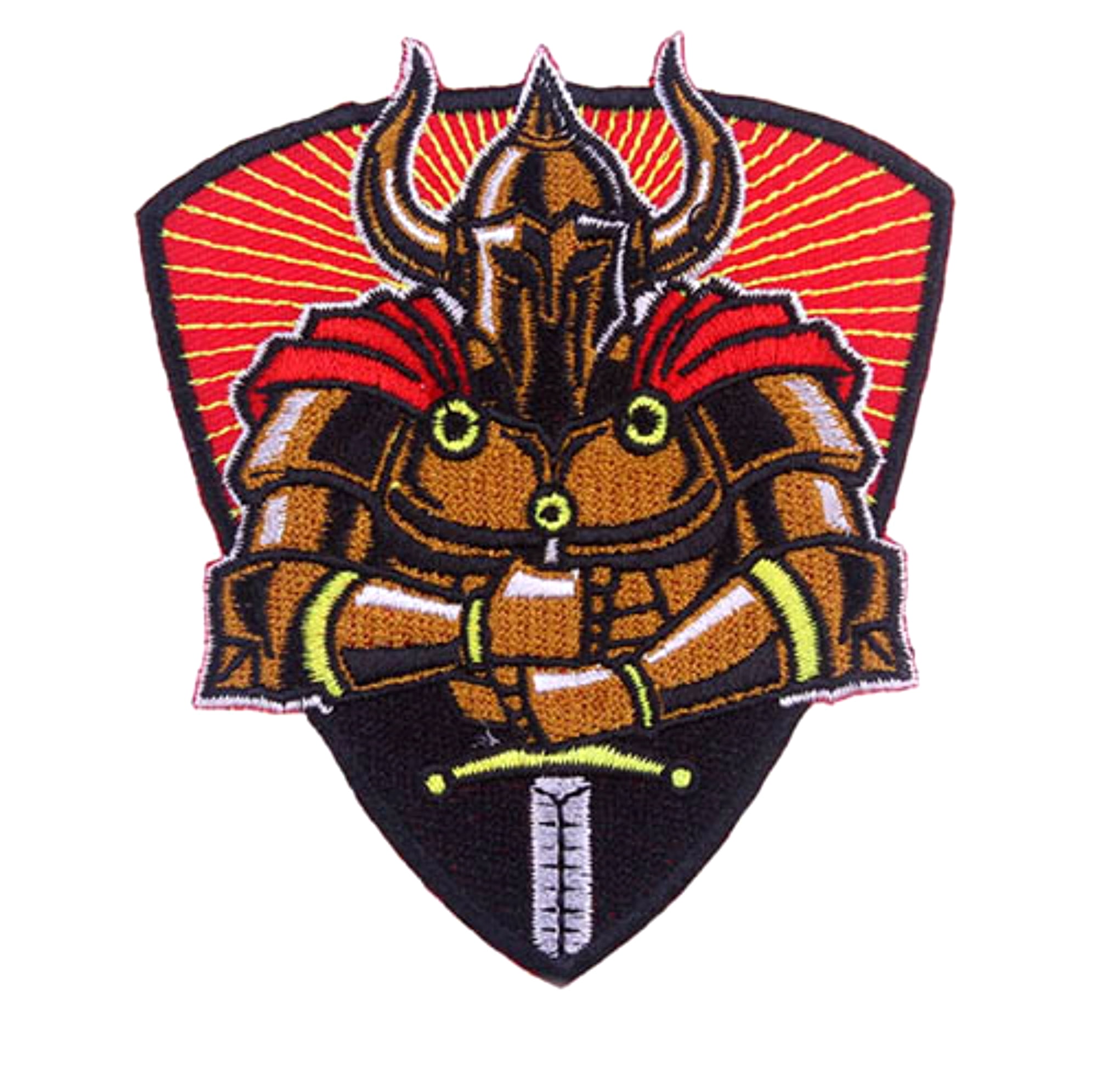Spartan Knight Viking Medieval Warriors Embroidered Patch Iron/Sew-On ...