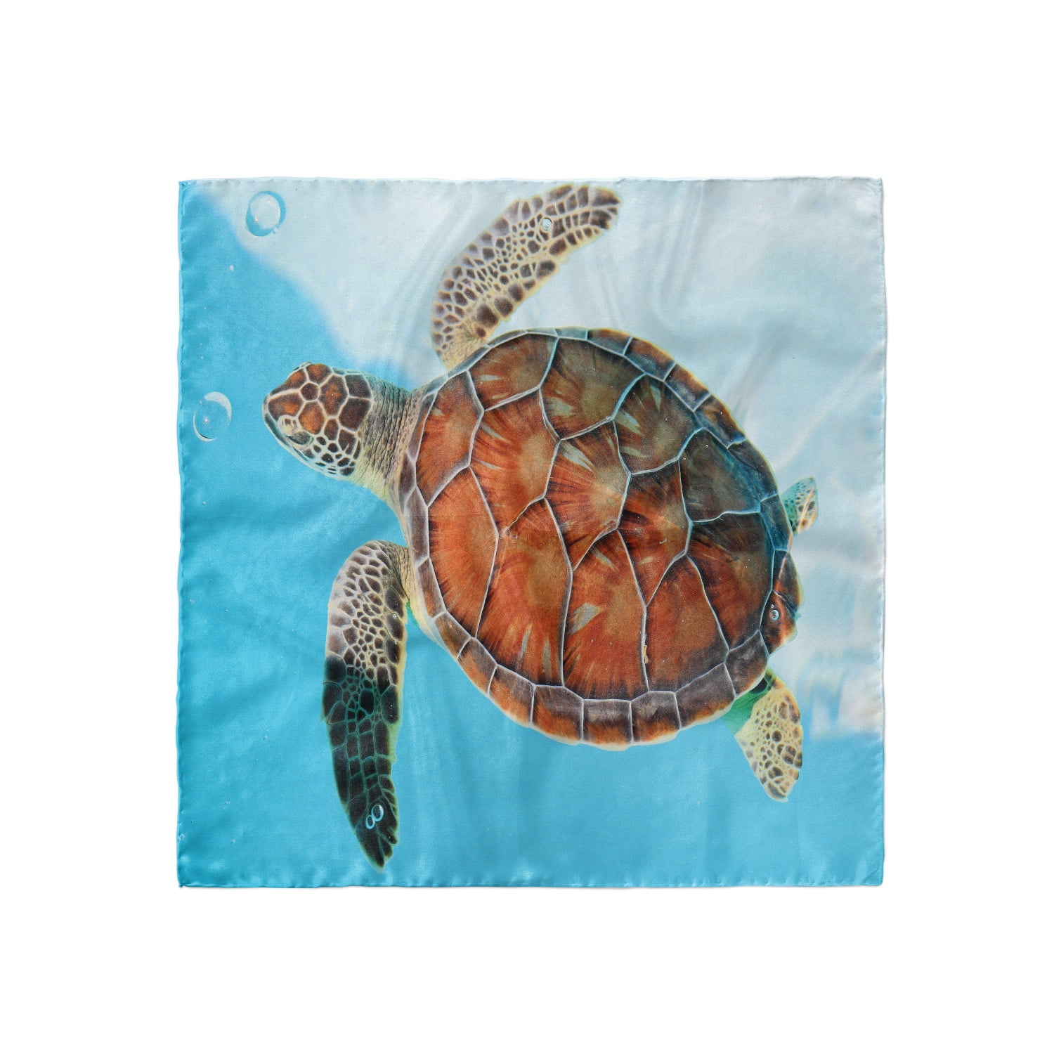 Turtle Head Scarf, Sea Animal Caribbean, Head Wrap, 3 Sizes, by ...