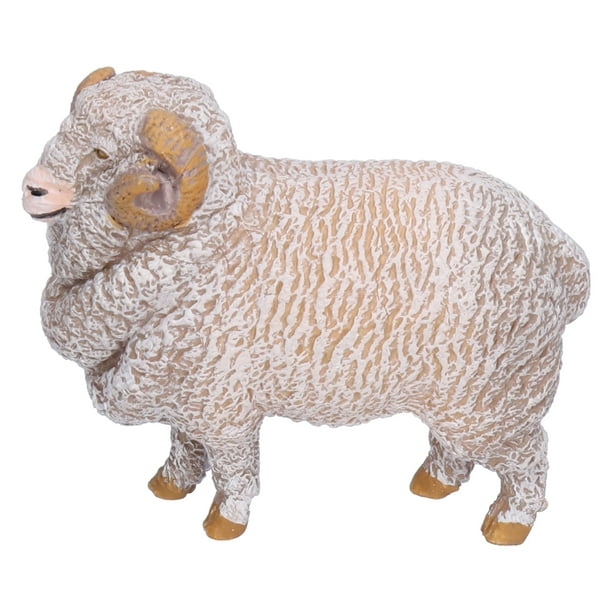 LYUMO Sheep Figure Toy Farm Sheep Animals Model Figurines Kids ...