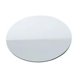 Senza_Gold Mirror Centerpieces for Tables Round Mirror Plates Sets for ...