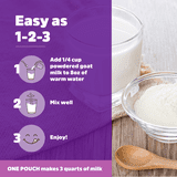Meyenberg, Whole Powdered Goat Milk, 12 oz, Easy to Digest - Walmart.com