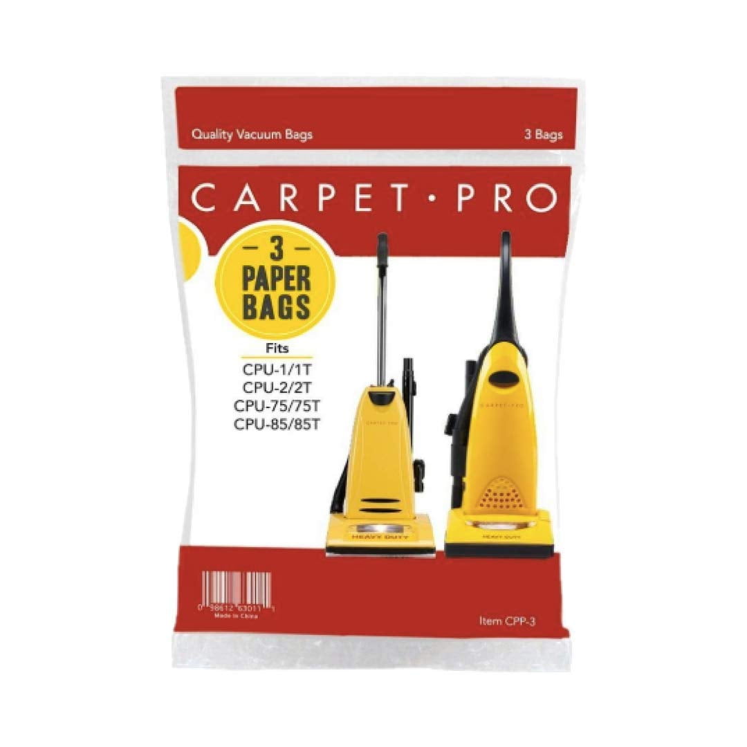 Click here for Carpet Pro Cpp3 Paper Vacuum Bags 3pack prices