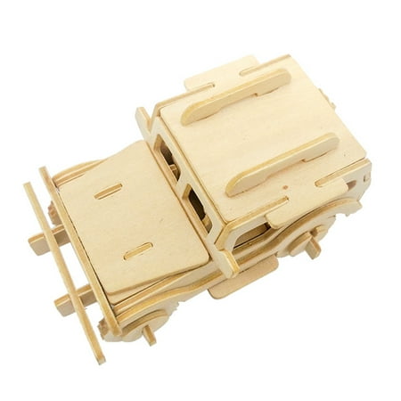Wooden Car Puzzle Toy, Wooden Model Toy 3D Puzzle Wooden Model Toy Kit ...