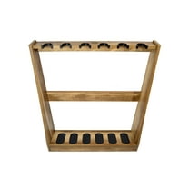 Rush Creek Creations Deer Camp Portable 10 Gun Folding Storage Rack ...