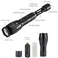 LED Flashlight 2Pack,Bright Zoomable Tactical Flashlights with High ...