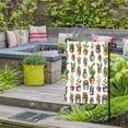 Cactus Plant Garden Flag 28x40 Inch Green Cactus Botanical Tropical ...